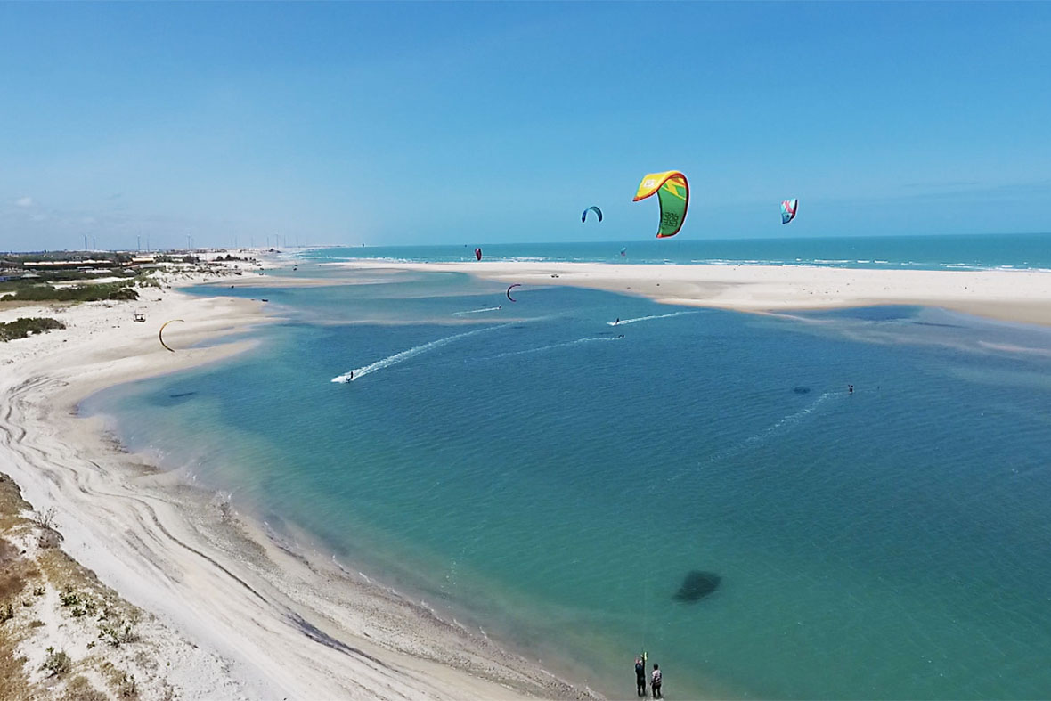 Kitespot Parajuru, Brasilien | sun+fun Kiten