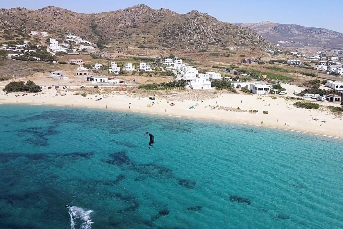 Griechenland - Naxos - Naxos - Orkos Beach - Kitereisen von sun+fun ...